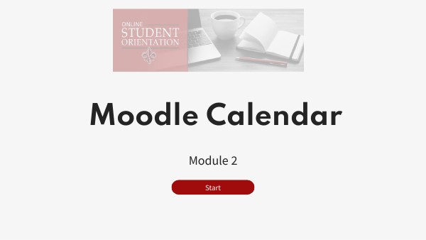 Moodle Calendar