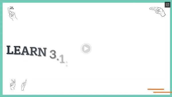 Learn 3.1: Classifier CL
