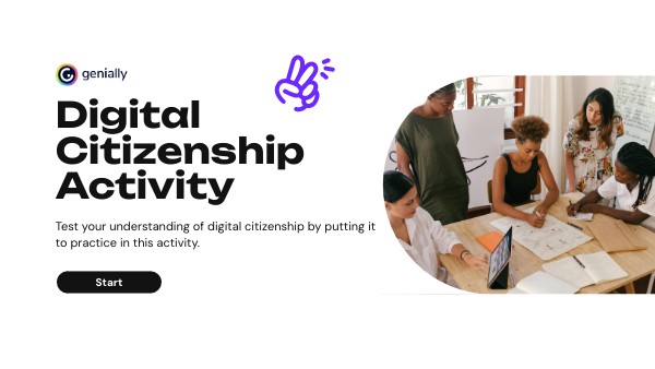 Digital Citizenship Activity