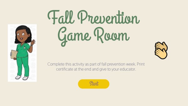 Fall Prevention Game Room