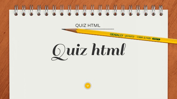 Quiz html