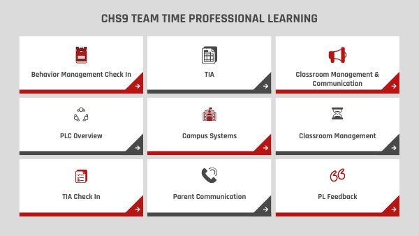 CHS9 TEAM TIME PL LEARNING