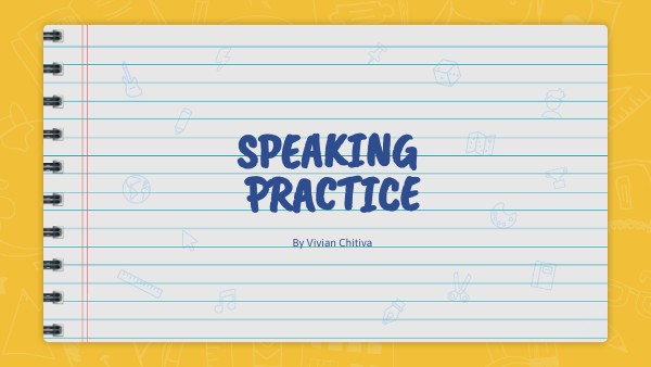 Speaking Practice | Genially
