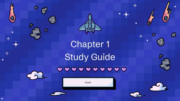 Chapter Study Guide