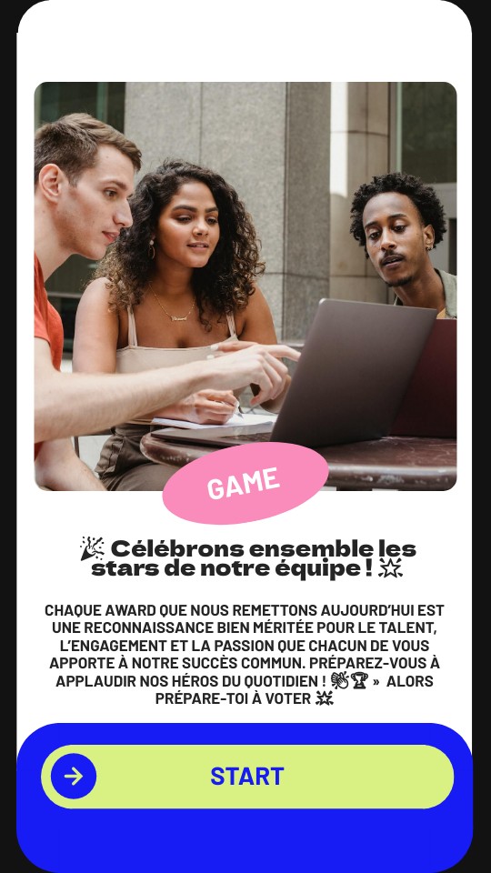 Rencontrer l'équipe Jeu Mobile