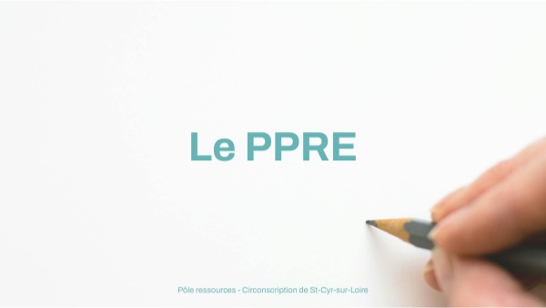 Le PPRE | Genially