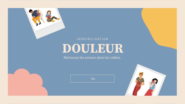 CRF Sensibilisation - Douleur | Genially