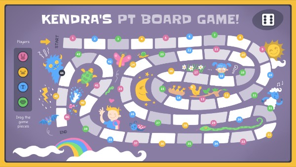 Kendra's PT Board Game