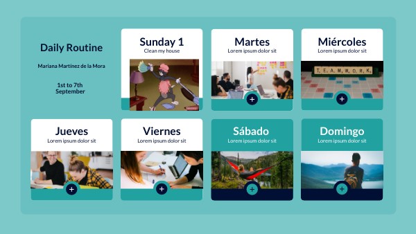 Daily Routine | Genially