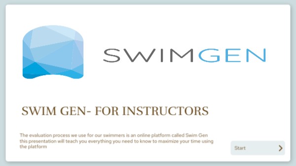 SwimGen Orientation Presentation