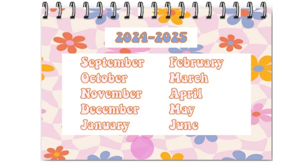 24-25 Calendar | Genially