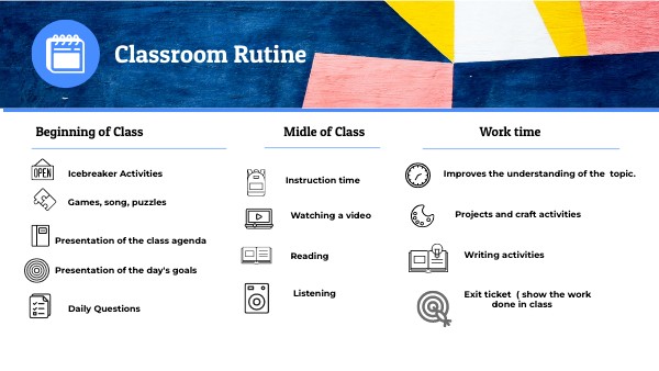 School year calendar | Genially