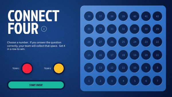 Connect Four Game | Genially