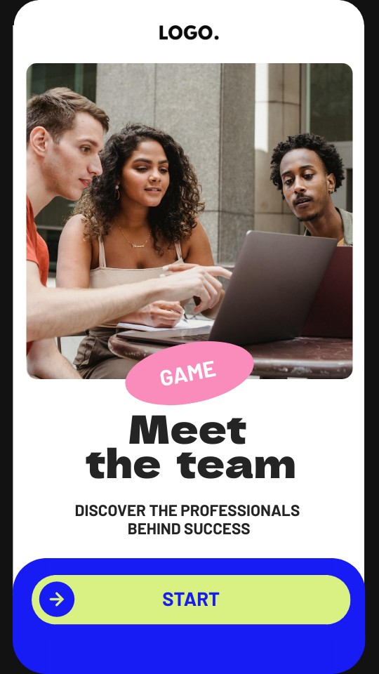 Meet the Team Game Mobile | Genially