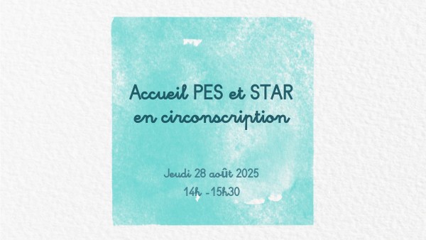 Présentation PES | Genially