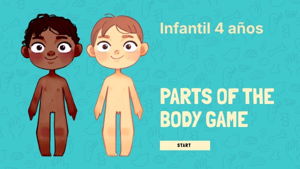 Parts of the body game | Genially