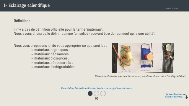 Eclairage scientifique | Genially