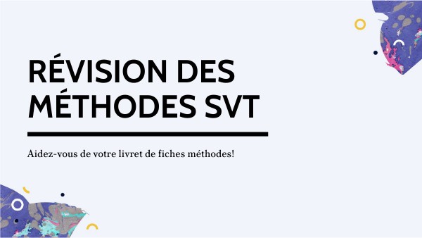 Méthodes secondes | Genially