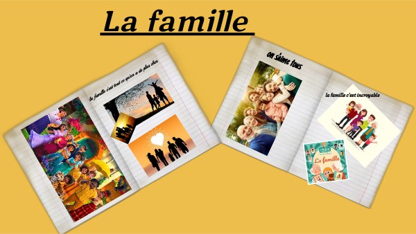 La famille | Genially