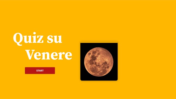 Quiz su Venere