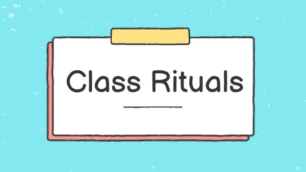 Class Rituals 4e sept 2024