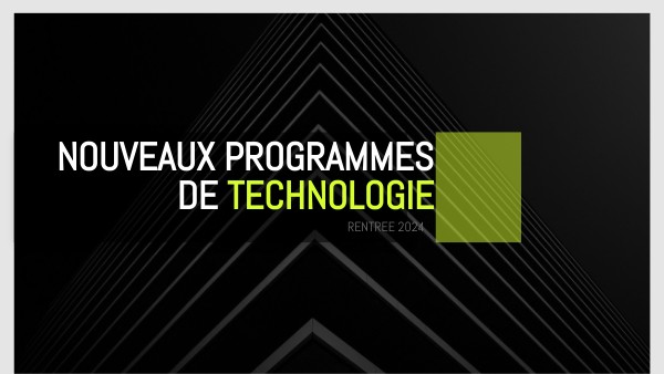 Techno nouveau programme | Genially