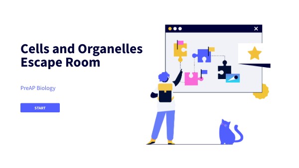 Cells and Organelles Escape Room
