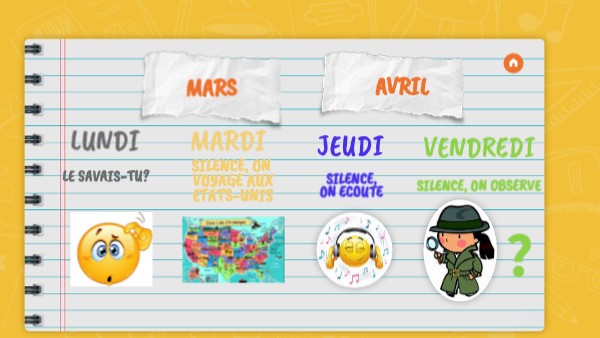 Silence période 4 2021/2022 | Genially