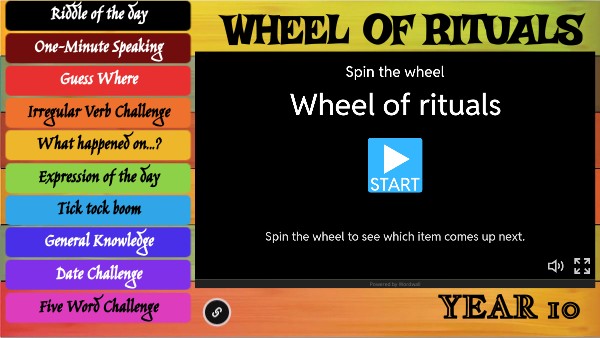wheel of rituals 3e