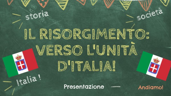 Copie - Il Risorgimento : verso l'Unità d'Italia | Genially