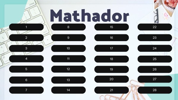 Mathador | Genially