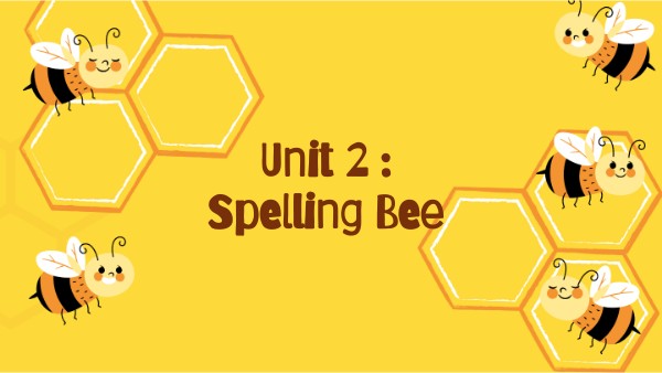 Spelling Bee | Genially