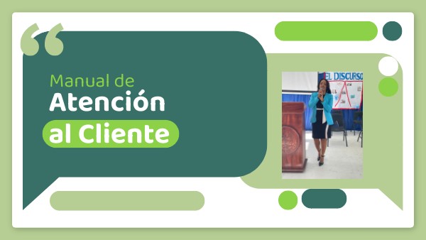 Manual de atención al cliente | Genially