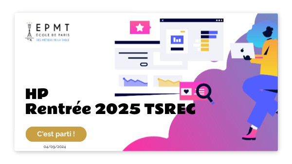 HP - TSREC Rentrée 2024 | Genially