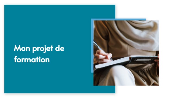 Mon projet formation