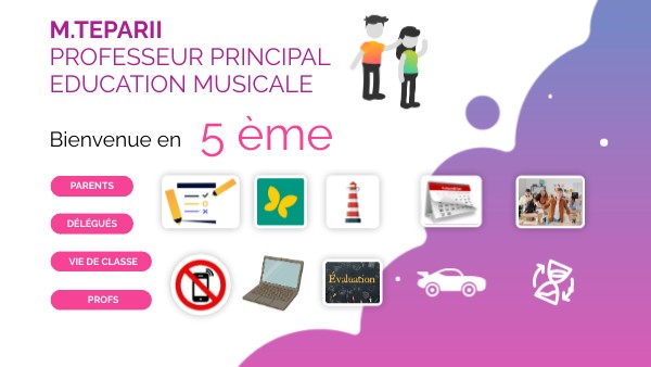 Professeur Principal | Genially