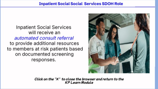 SDOH: IP Social Services Workflow | Genially