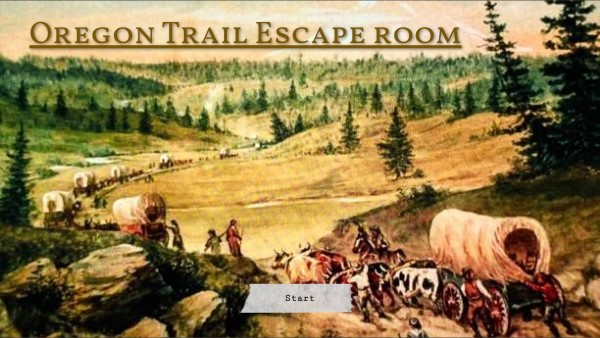 Oregon Trail Escape Room | Genially