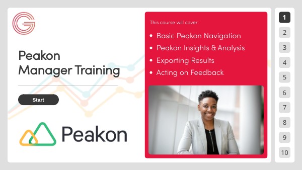 Peakon Manager Training | Genially