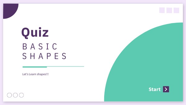 Basic shapes quiz | Genially
