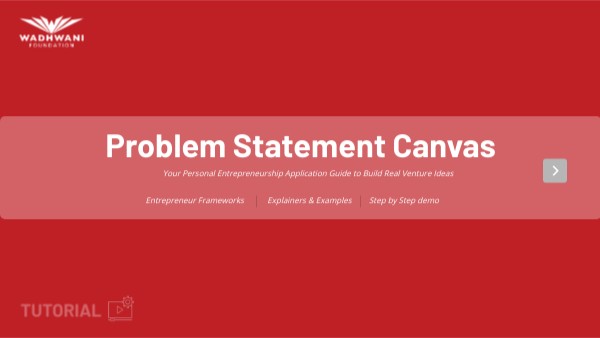Copy - Mod-1 Problem Statement Canvas