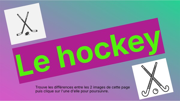 hockey | Genially