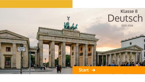 Deutsch. Klasse 8 | Genially