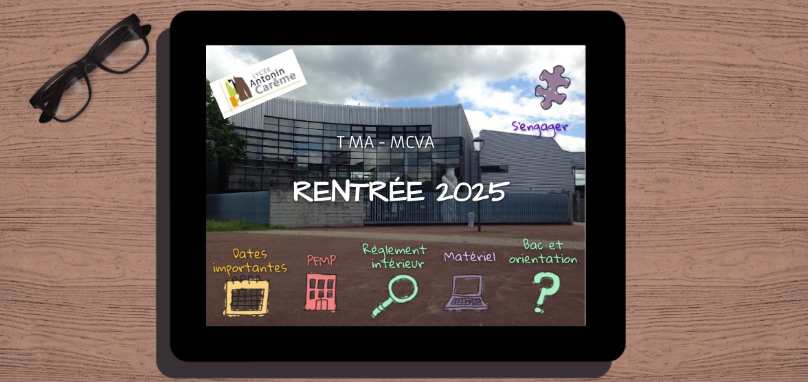 RENTREE TMA - MCVA | Genially