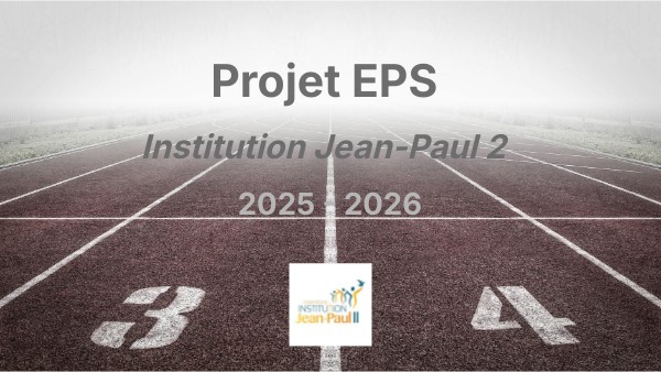 Projet EPS | Genially