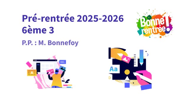 Accueil 6e2 2024-2025 | Genially