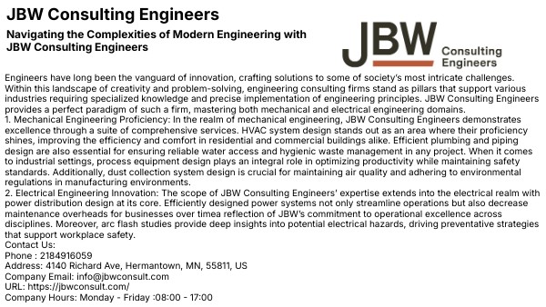 JBW Consulting Engineers