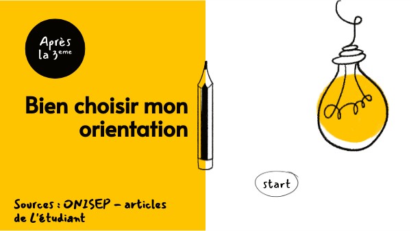 ORIENTATION APRES LA 3EME