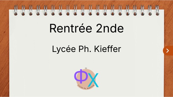 Rentrée 2024 | Genially