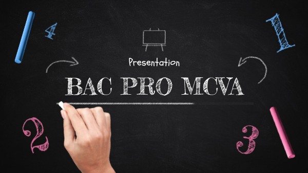 Présentation Bac pro MCVA | Genially